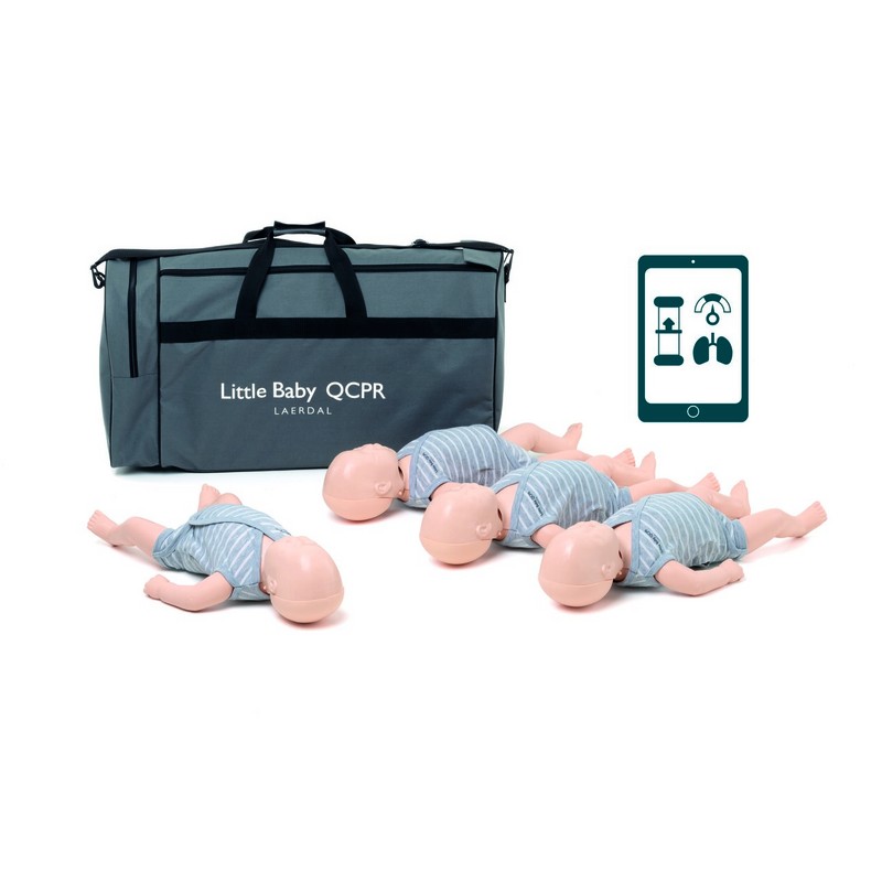 Laerdal Little Baby QCPR Manikins (4-Pack) | Health and Care