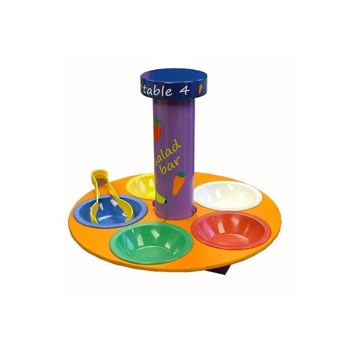 School Canteen Rotating Salad Bar | Health and Care