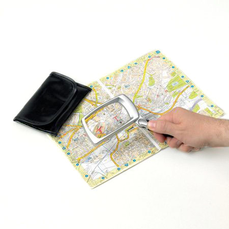 Folding LED Rectangular Magnifier | Health and Care