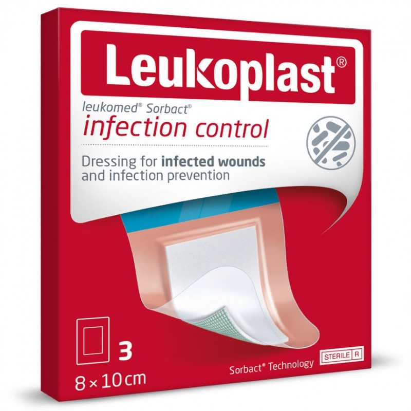 Leukomed Sorbact Waterproof Dressings (3) | Health and Care