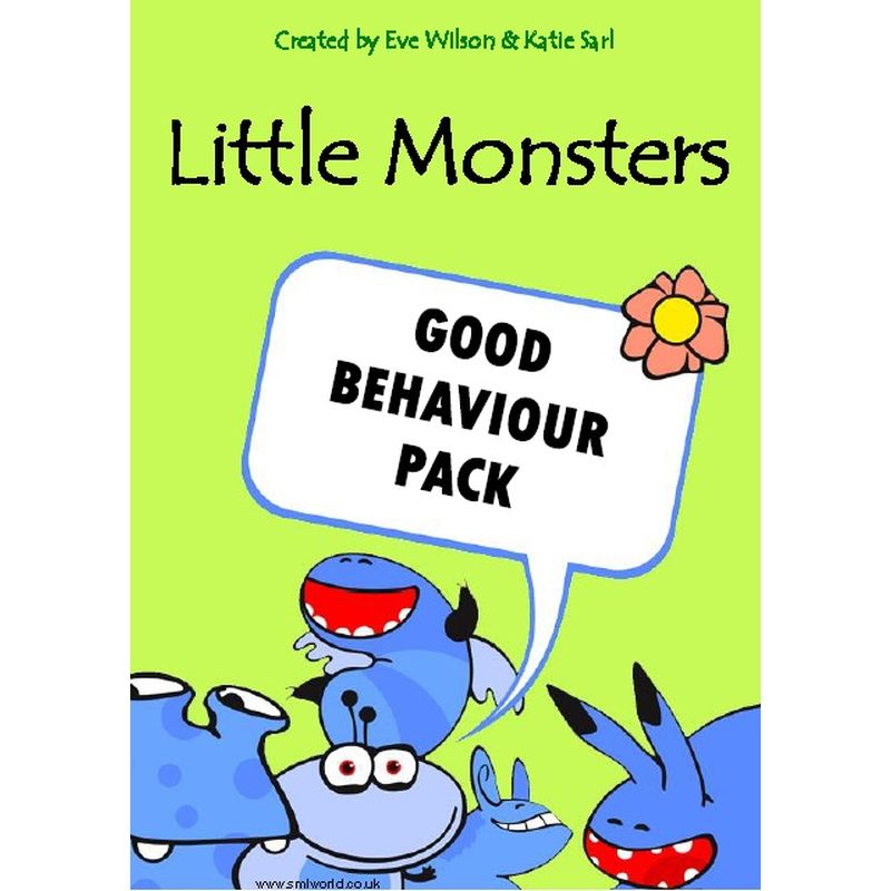 Taming Little Monsters Good Behaviour Activity Pack | Health and Care