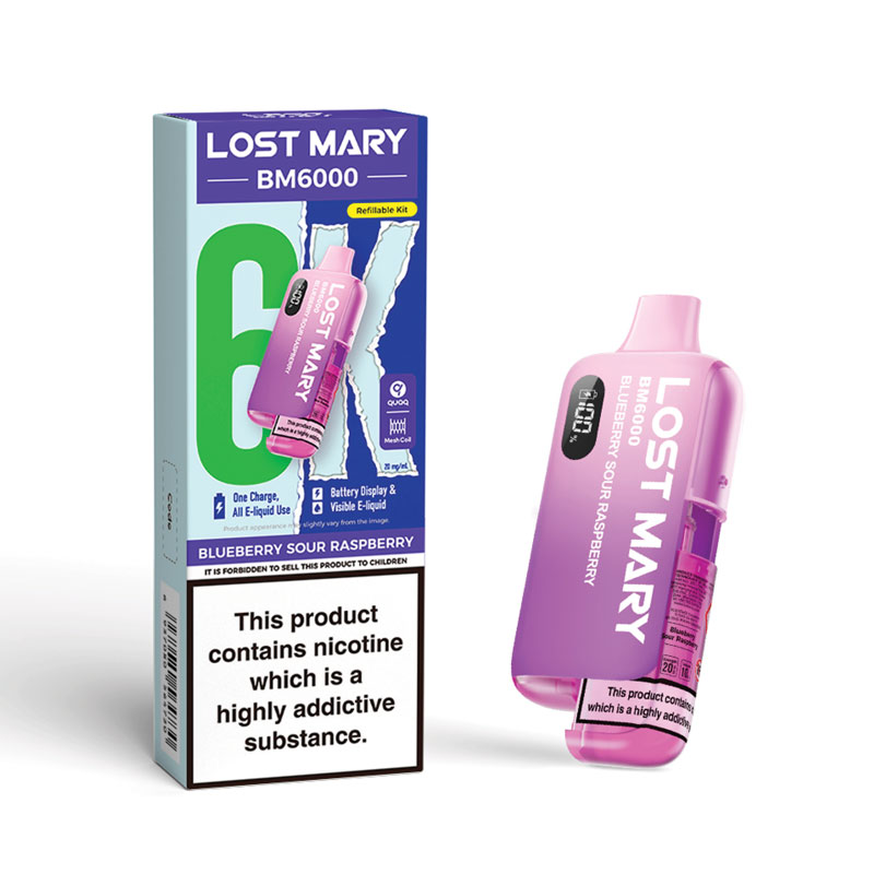 Lost Mary BM6000 Blueberry Raspberry Vape | Health and Care