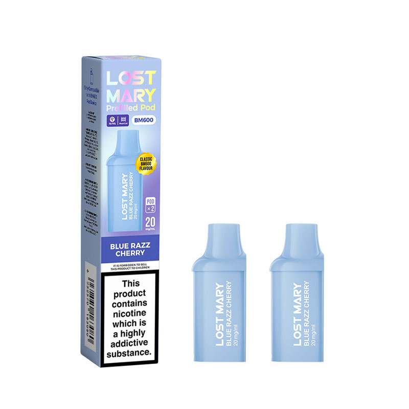 Lost Mary BM600 Blue Razz Cherry Refills | Health and Care