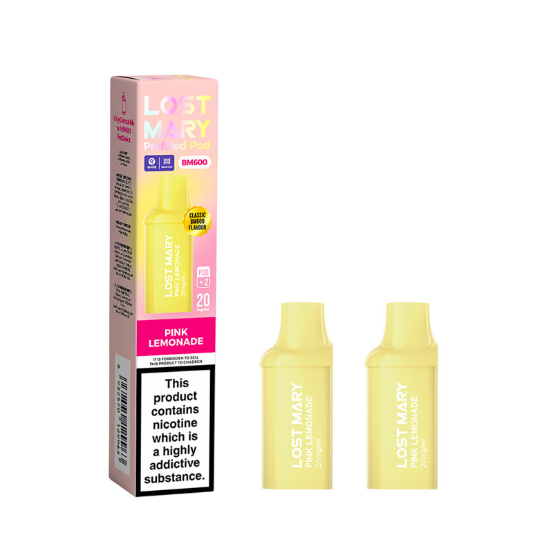 Lost Mary BM600 Pink Lemonade Refill Pods | Health and Care