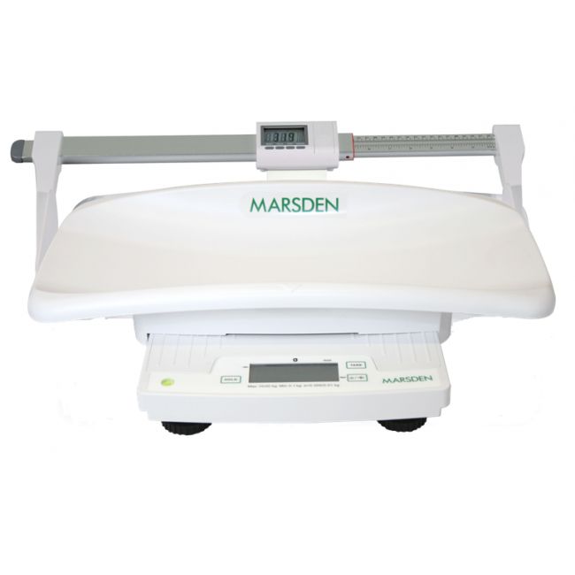 Marsden M-400-80D Portable Baby and Toddler Scale with Digital Height ...