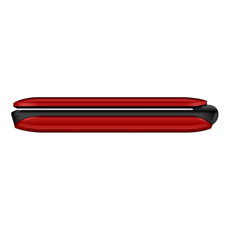 Maxcom Comfort MM815 Flip Phone (Red) | Health and Care