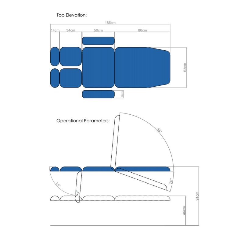 Medi-Plinth Electric Split-Leg Phlebotomy Chair | Health and Care