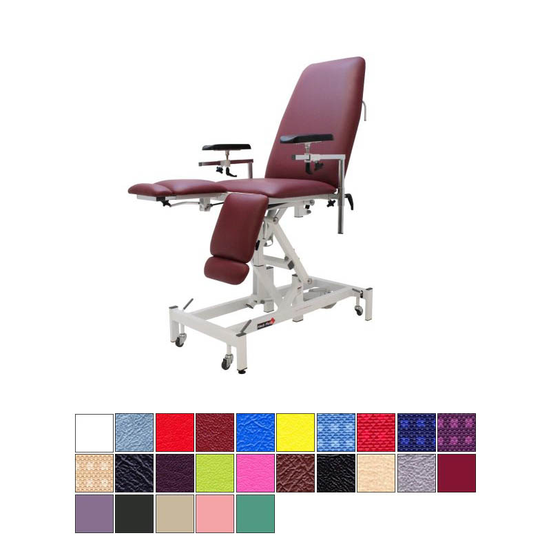 Medi-Plinth Electric Split-Leg Phlebotomy Chair | Health and Care