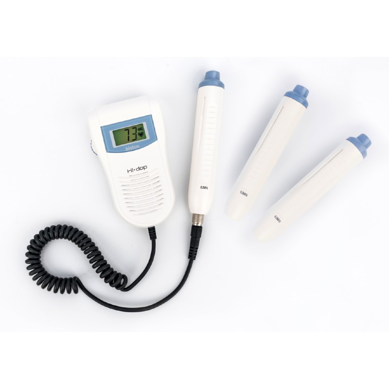 Bistos HI Dop Doppler w/ 4/5/8 MHz Probes | Health and Care