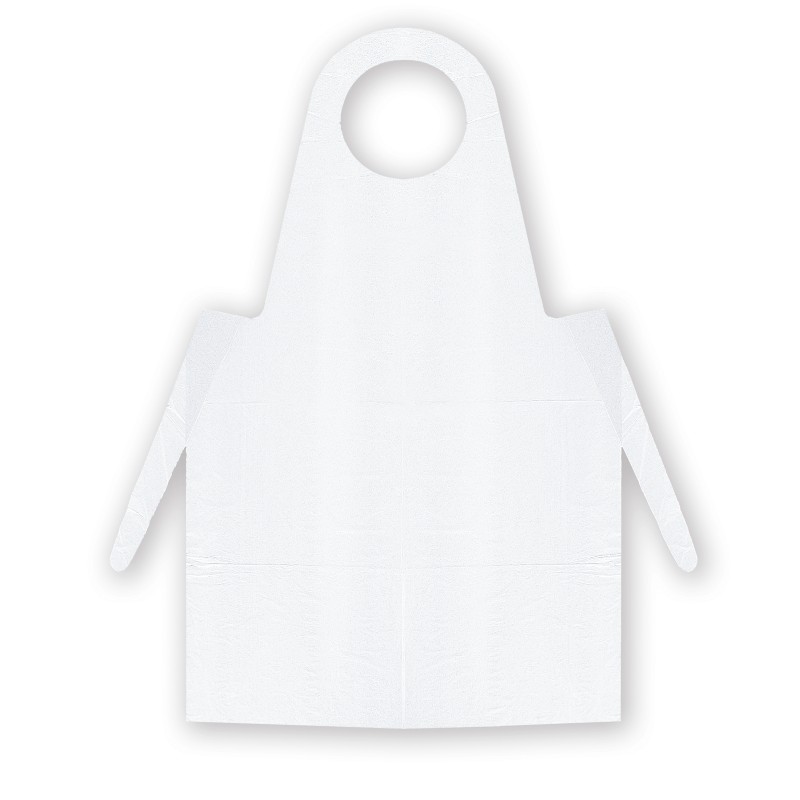 Pack of 100 Meditrade PE Disposable Aprons | Health and Care
