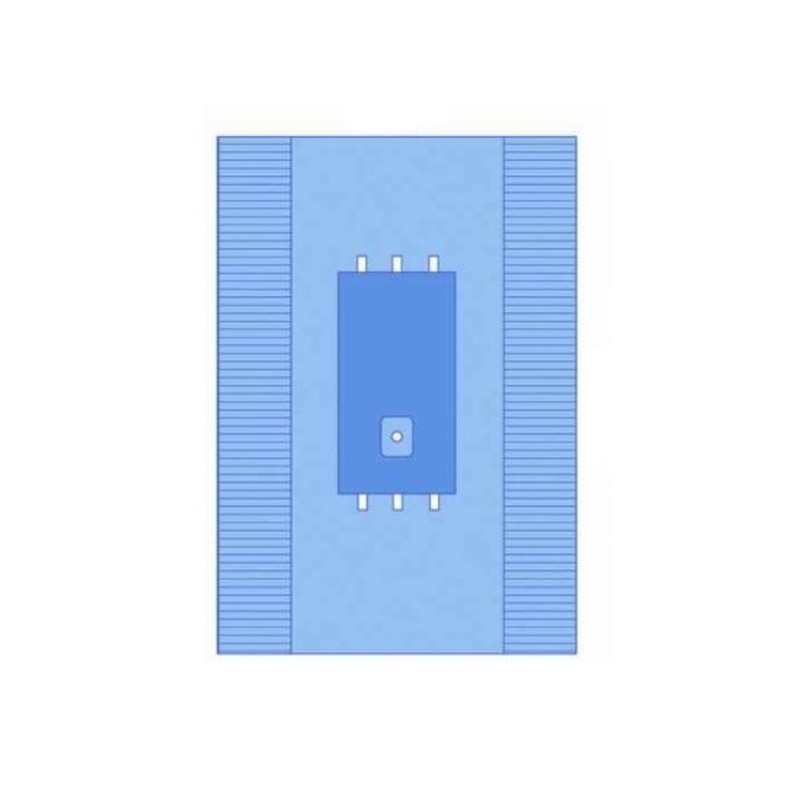 Medline Eclipse Reinforced Drape Sheet x12 | Health and Care