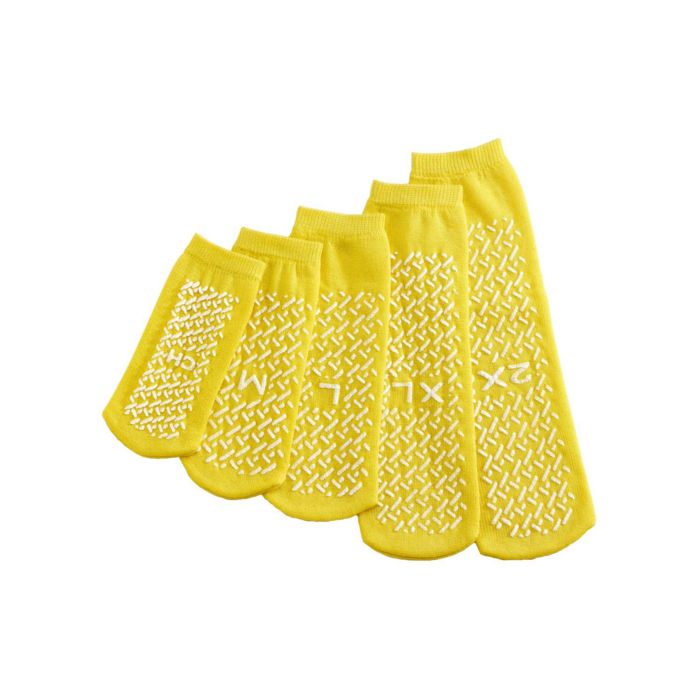 Medline LARGE Fall Prevention Slipper Socks (One Pair) | Health and Care