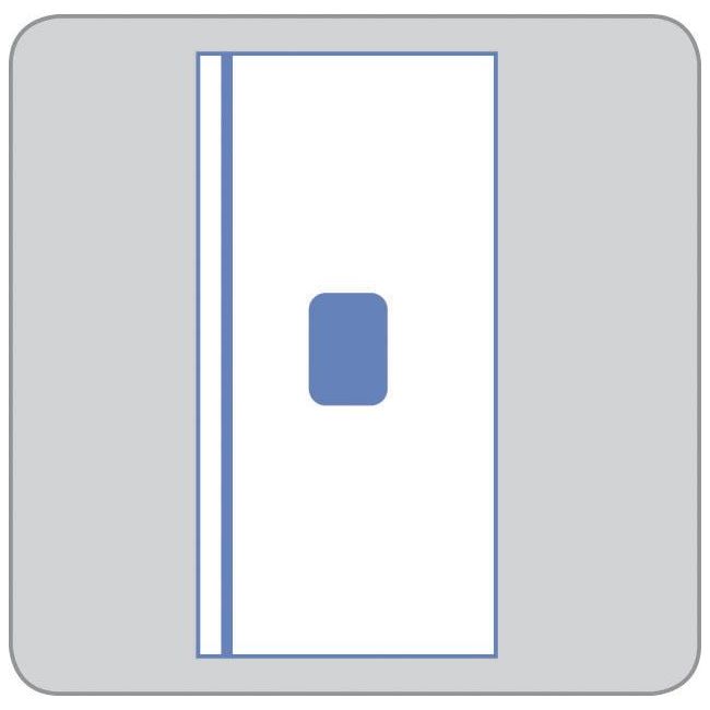 Medline Invisishield Transparent Vertical Patient Isolation Drape (Pack ...