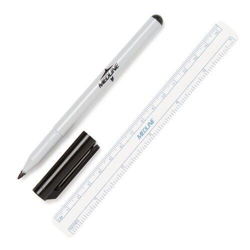 Medline Sterile Surgical Utility Marker with Ruler | Health and Care