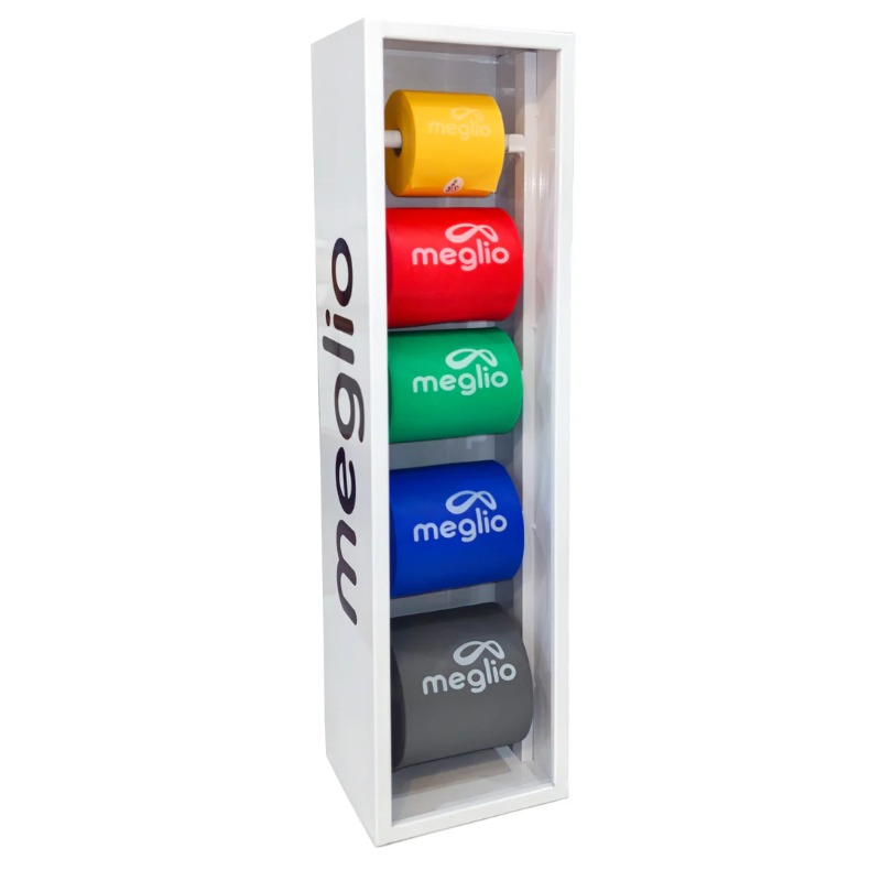Meglio Resistance Band Roll Dispenser Kit | Health and Care
