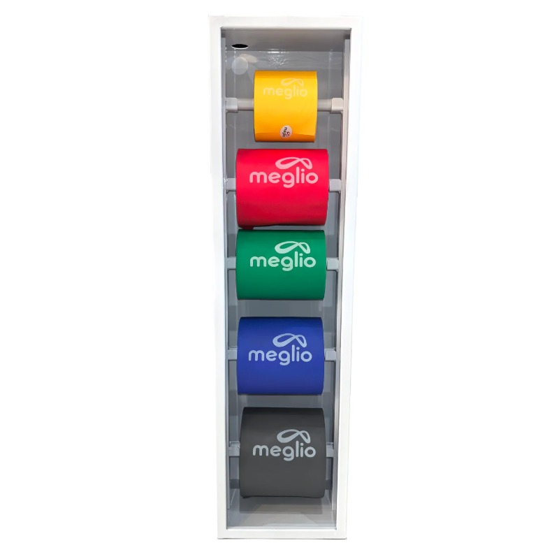 Meglio Resistance Band Roll Dispenser Kit | Health and Care