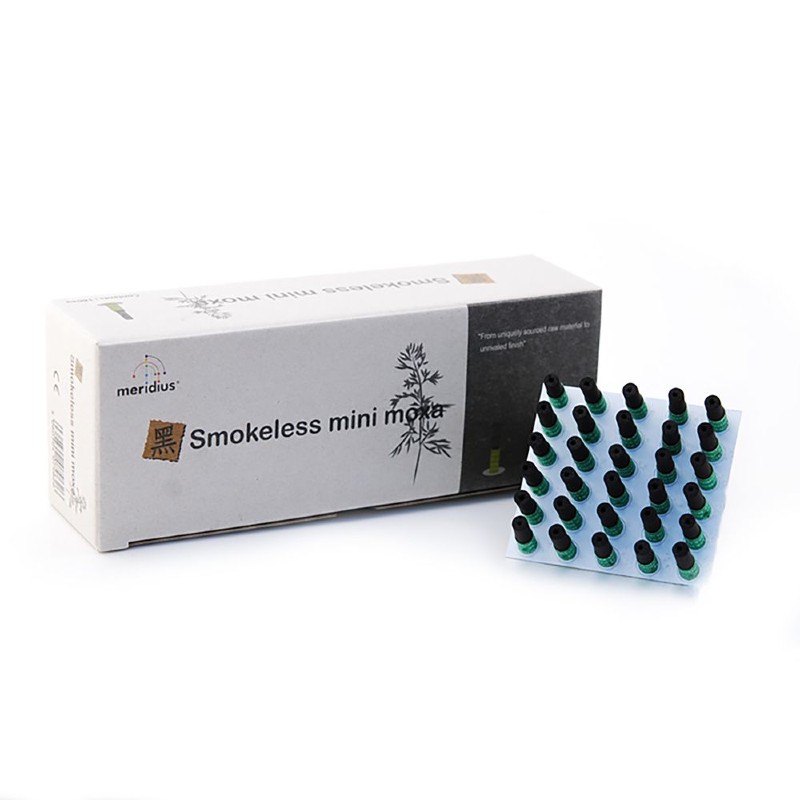 Meridius Smokeless Stick-On Mini Moxa Tubes | Health and Care