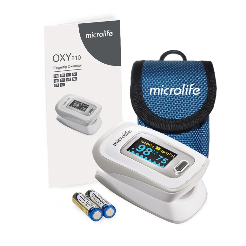Microlife OXY 210 Finger Pulse Oximeter | Health and Care