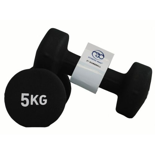 Fitness-Mad Neoprene Dumbbells (Pair) | Health and Care