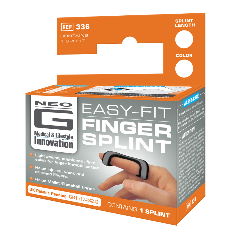 Neo G Easy-Fit Finger Splint | Health and Care