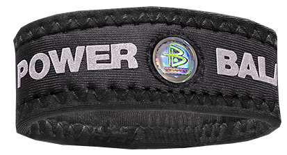 Power Balance Neoprene Sports Bracelet Hologram Wristband in Black ...