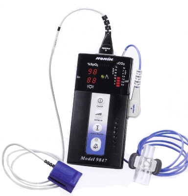 Nonin 9847 Combined SpO2 and CO2 Monitor | Health and Care