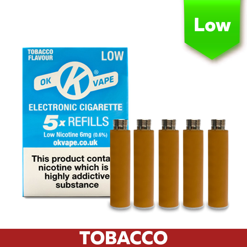OK Vape E-Cigarette Low Strength Cartridges | Health and Care
