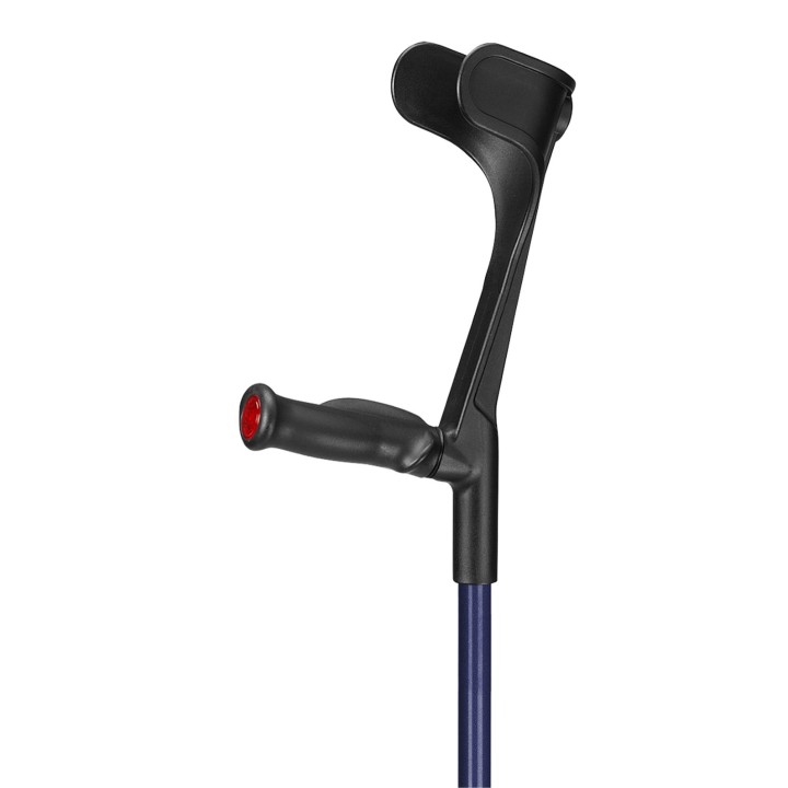 Ossenberg Blue Open-Cuff Crutch (Left) | Health and Care