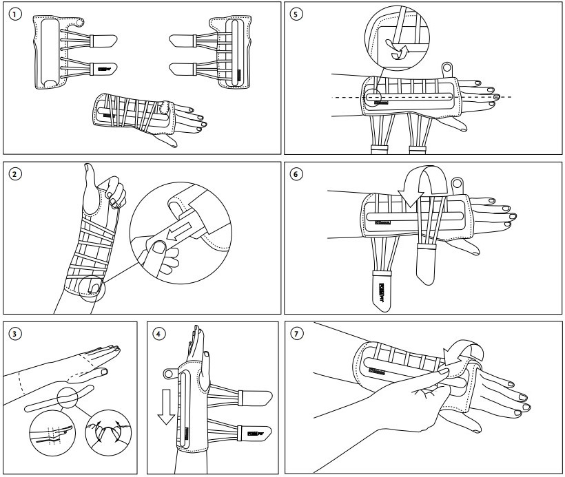 Ossur Form Fit Universal Wrist Brace | Health and Care