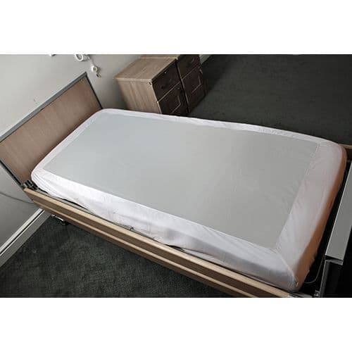 Parafricta White Single Fitted Bedsheet | Health and Care