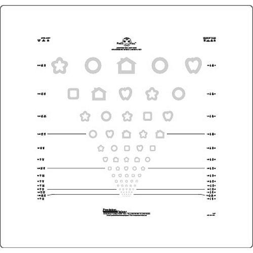 Patti Pics 2.5% Contrast Sensitivity 2.5m Chart | Health and Care