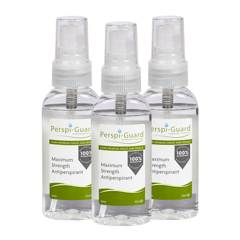 Perspi Guard Maximum Strength Antiperspirant 50ml (Pack of 3) | Health ...