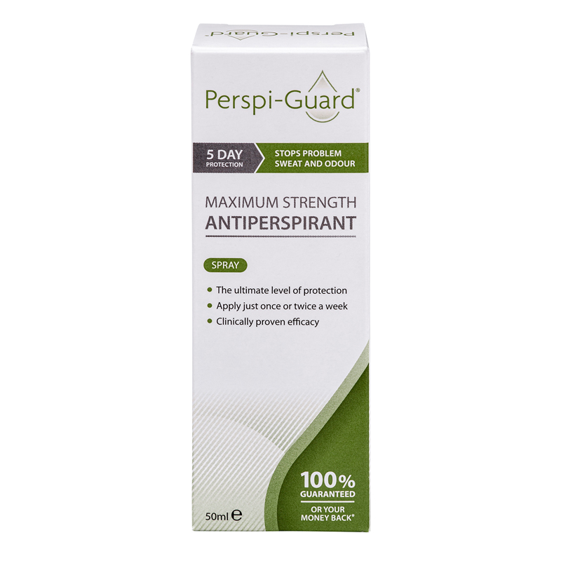 Perspi Guard Maximum Strength Antiperspirant Spray (50ml) | Health and Care
