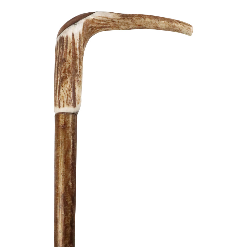 Staghorn Plain Handle Walking Stick | Health and Care