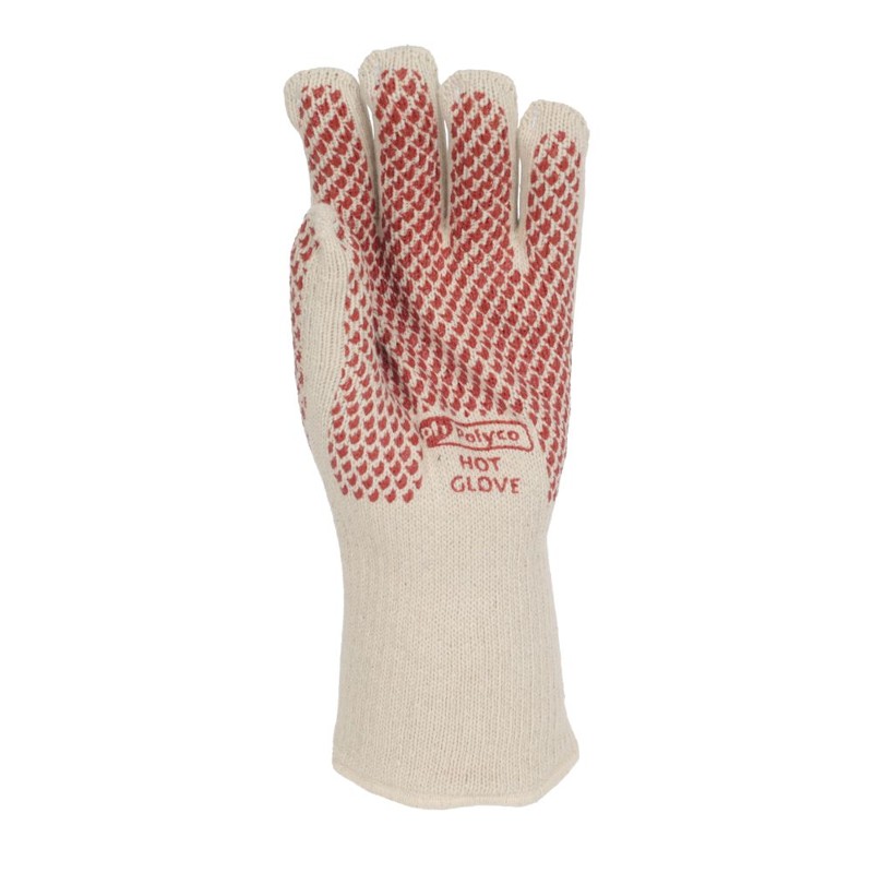 Polyco Hot Glove Oven Gloves (34cm Length) | Health and Care