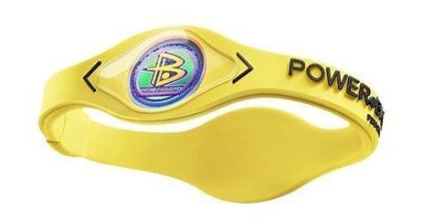 Power Balance Sports Bracelet Hologram Wristband Yellow | Health and Care
