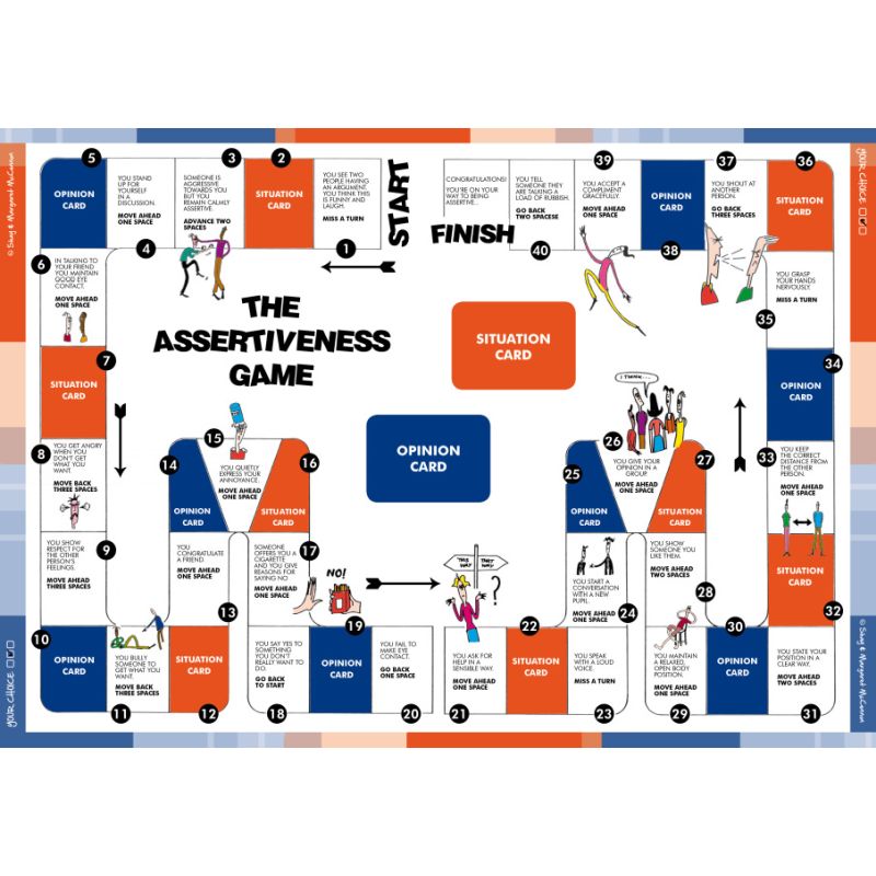 Practising Assertiveness Board Game | Health and Care