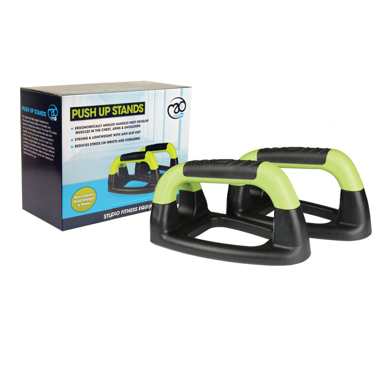 Fitness-Mad Angled Push Up Handles (Pair) | Health and Care