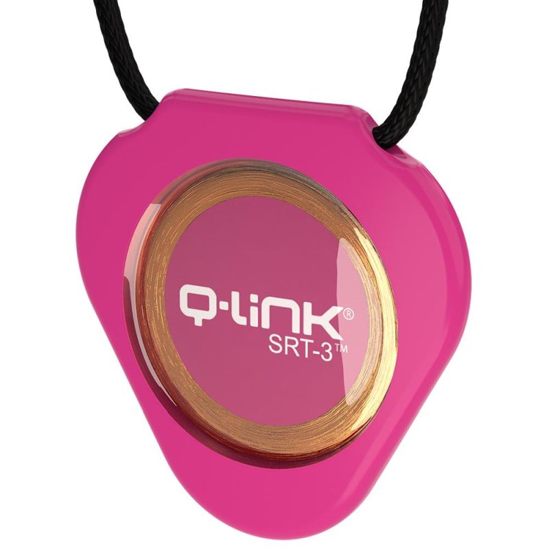 Q-Link Pink SRT-3 Energy Clarifying Pendant with Biofield Enhancement ...