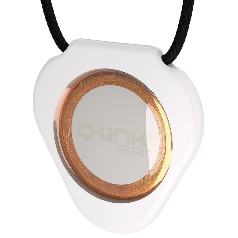 Q-Link White SRT-3 Energy Clarifying Pendant with Biofield Enhancement ...