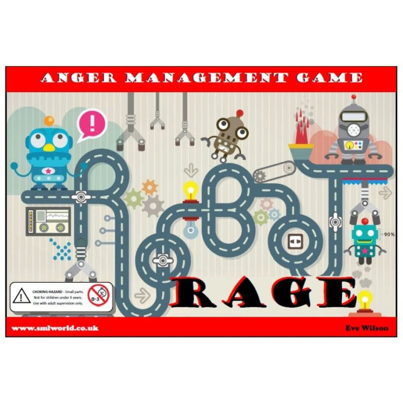 Robot Rage Anger Management Board Game | Health and Care