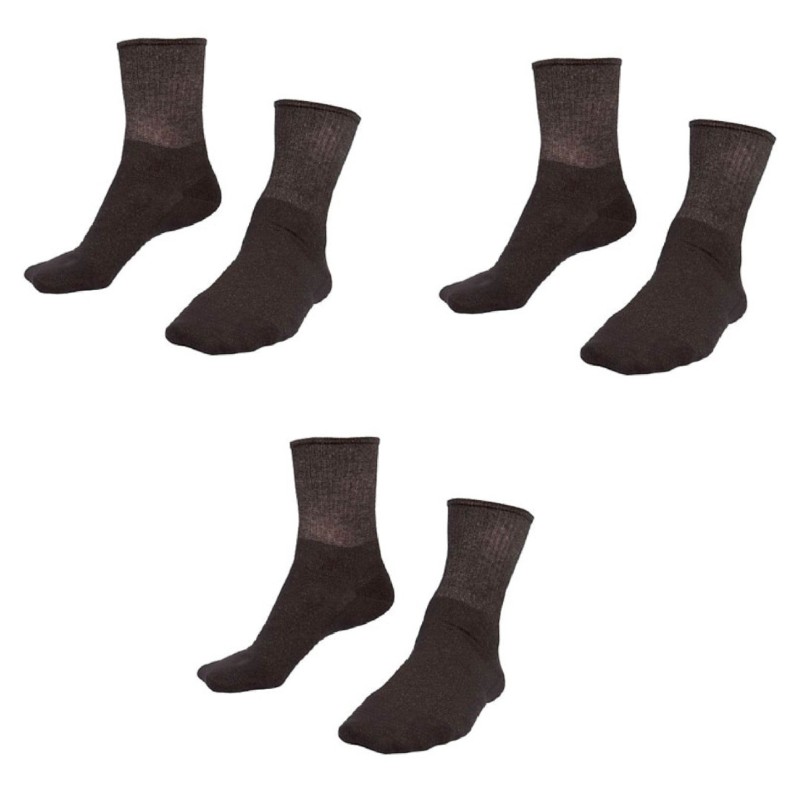 Triple Pack of Deluxe 12% Silver Socks | Health and Care