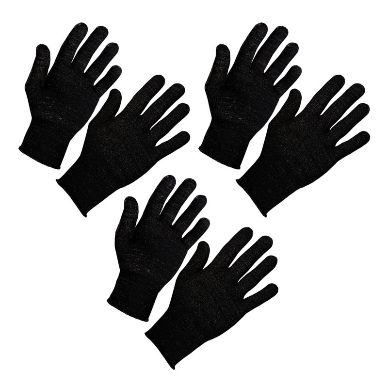 Raynaud's Disease Silver Gloves 3 Pairs | Health and Care