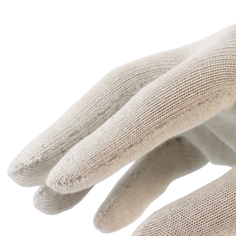 Deluxe 12% Silver Cotton Gloves (Natural) | Health and Care