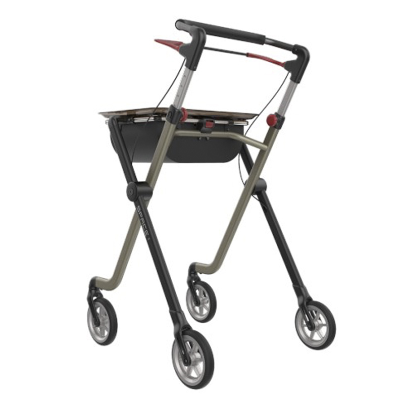 Rehasense Space I Rollator (Black/Champagne) | Health and Care