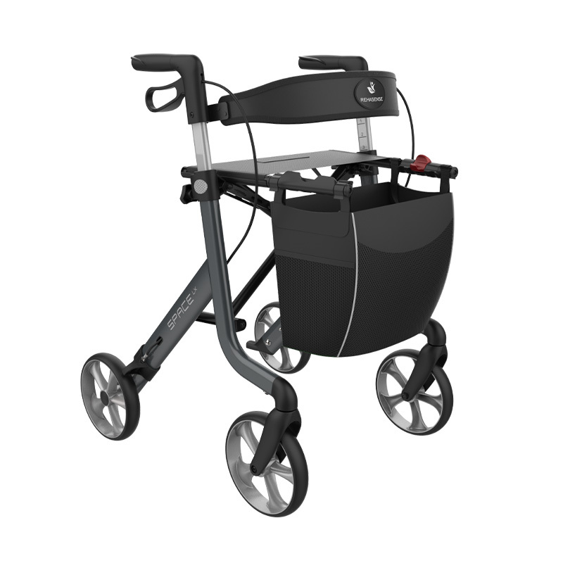 Rehasense Space LX Rollator (Grey) | Health and Care