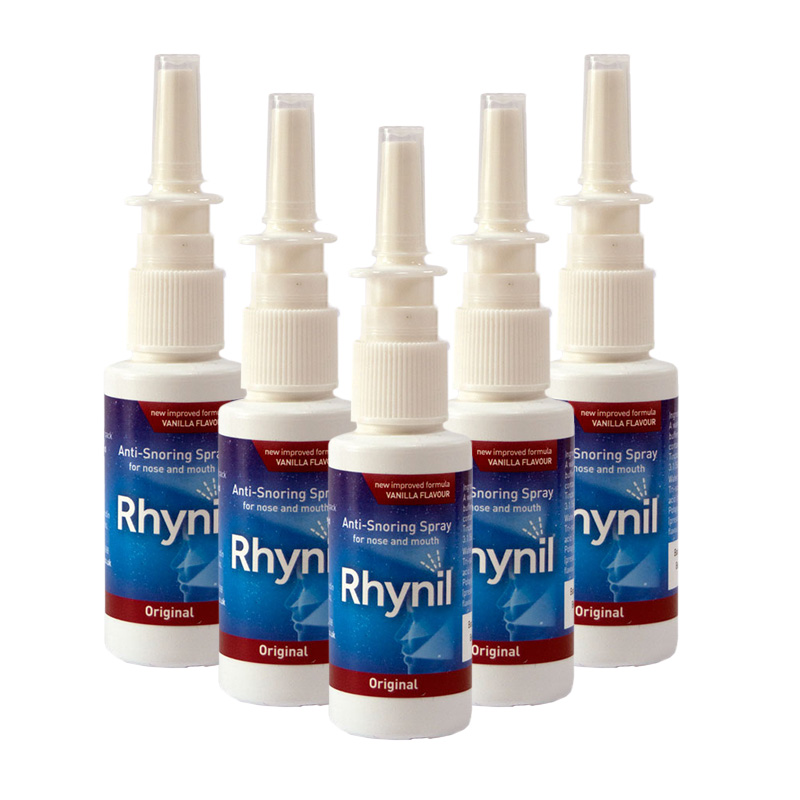 Rhynil Stop Snoring Spray (5 Pack) | Health and Care Rhynil Stop Snoring Spray (5 Pack) | Health and Care
