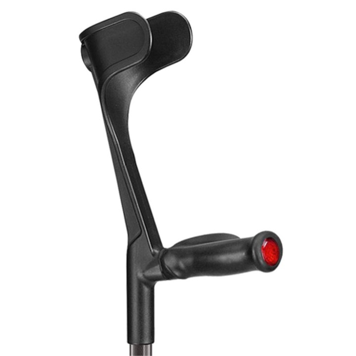 Ossenberg Carbon Fibre Black Crutch | Health and Care