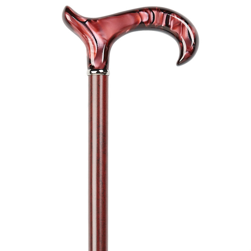 Ruby Red Derby Handle Dress Cane | Health and Care
