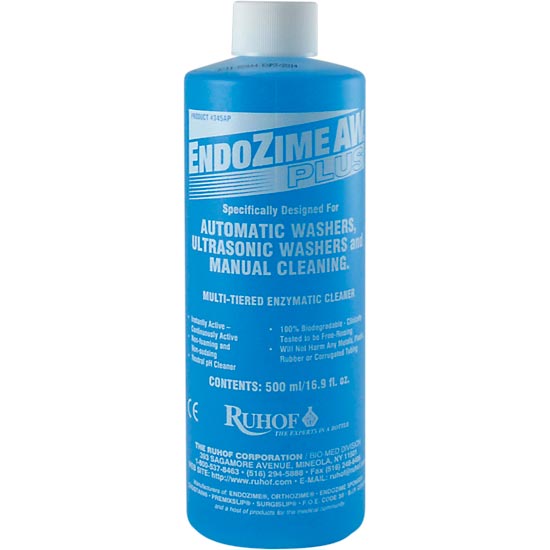 Ruhof Enzymatic Instrument and Scope Cleaner Endozime AW Plus Low Foam ...